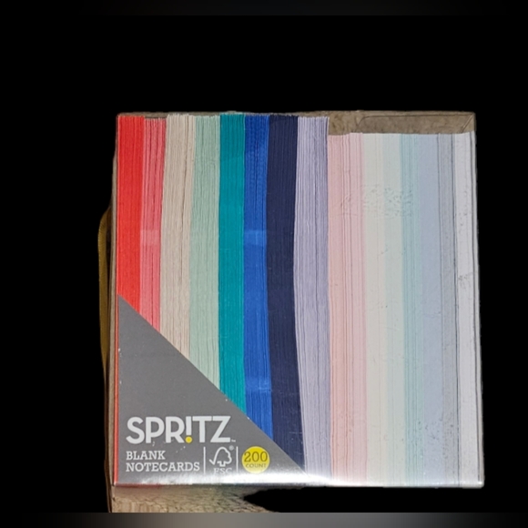 Spritz | Office | Colorful 20 Count Spritz Colored Blank ...